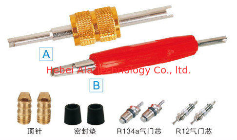 Auto AC Tool 134A shockproof oil Gauge with sheath