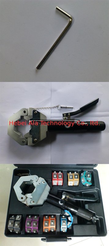 A/C Hose Crimper Kit AC Hose Crimping Tool Manual Handheld Hydraulic Car Repair A/C Hose Crimping Tool