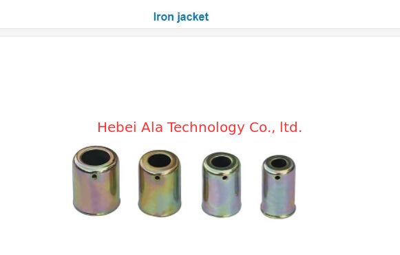 China High Quality hose fitting ac hose fitting Jacket(Iron) #12,Inner bore 29xlength35 xrear bore 18xsmall bore 3