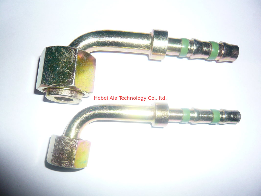R404a Air Conditioning hose Iron fittings  Truck Refrigerant R404a A/C hose steel fittings