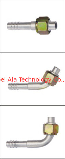 #6 #8 #10 #12 Al joint with iron cap (Female O-Ring) / auto air conditioning hose fitting