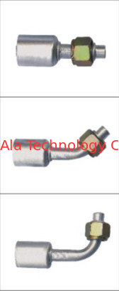 #6 #8 #10 #12 Al joint with Al jacket (Female O-Ring)/Straight 45° 90°Shape / auto air conditioning hose fitting