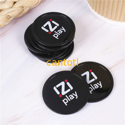 Customized Cheap Beautiful Plastic Coins Plastic Tokens for Promotional Gifts