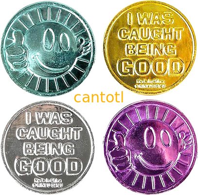ArtCreativity Colorful Coin Collection Plastic Token for Ideal School Reward and Prize from Mom to Kids Ages