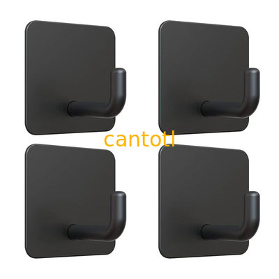 No Drilling Wall Mounted Stainless Steel Sticky Hangers Wall Hooks Adhesive Hooks
