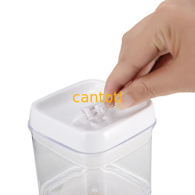 Eco-Friendly BPA Free 3 Piece 1.9L Set Plastic Airtight Food Storage Container with Easy Lock Lids