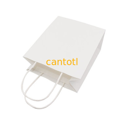 Recyclable Printing Carrying Bag Customized Logo Large Heavy Duty Kraft Paper Bag