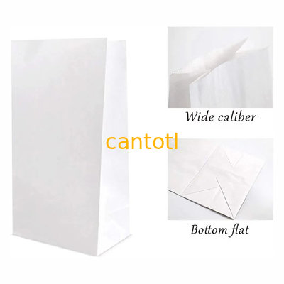 Eco-friendly Printing Custom Kraft Paper Bag Retail Gift Packaging Candy Wrapping Paper Bag Without Handle