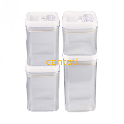 Easy Open Airtight Transparent Small Plastic Food Storage Container