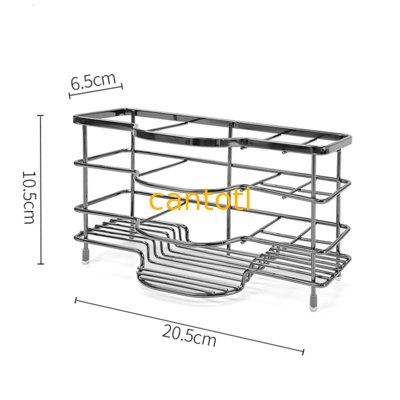 High Capacity Airy and Keep Clean Bathroom Accessories Organizer Toothbrush Holder