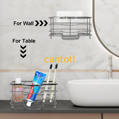 High Capacity Airy and Keep Clean Bathroom Accessories Organizer Toothbrush Holder