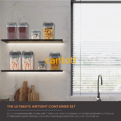 BPA-free 8 Pcs Set Clear Plastic Mini Storage Containers with Easy Lock Lids