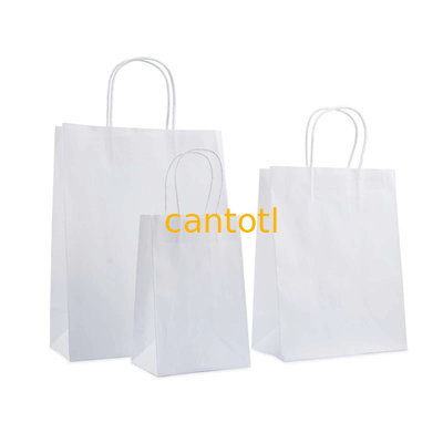 White Basics Kraft Paper Bags for applying to different Scene