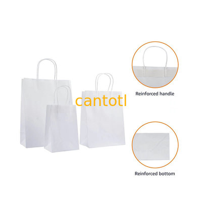 White Basics Kraft Paper Bags for applying to different Scene
