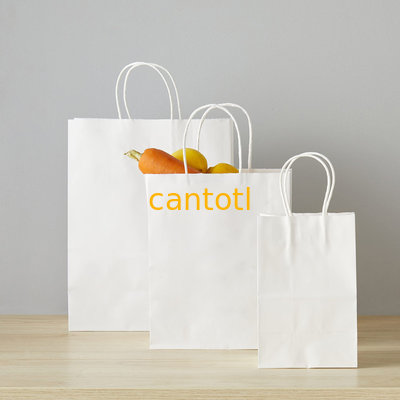 White Basics Kraft Paper Bags for applying to different Scene