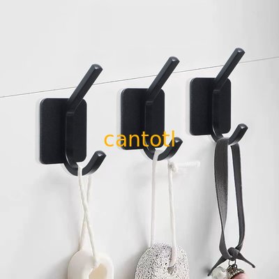 Heavy Duty Wall Hooks Waterproof Aluminum Hooks Adhesive Hooks