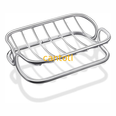 Rust Proof Draining Bar Soap Dish Stainless Steel Shower Soap Holder for Shower Bathroom Kitchen Sink