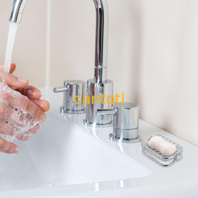 Rust Proof Draining Bar Soap Dish Stainless Steel Shower Soap Holder for Shower Bathroom Kitchen Sink