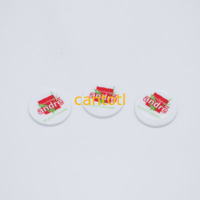 Custom Printing Engraved Embossed logo Plastic Token Coins