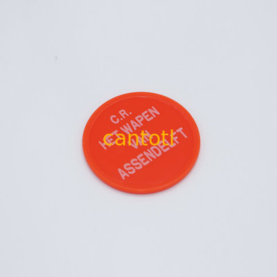 Custom Printing Engraved Embossed logo Plastic Token Coins
