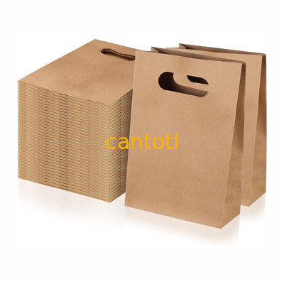 Brown Paper Gift Bags Birthday Party Favor Bags Gift Wrap Bags Kraft Paper Bags with Handle