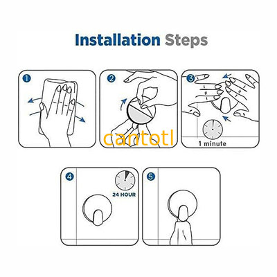 Customized Humanized Design Adhesive Hooks for Kitchen, Bathroom and Bedroom