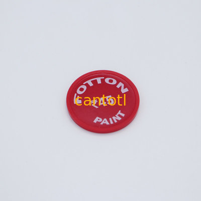 Colorful Customized Logo Plastic Trolly Coins for Supermarket