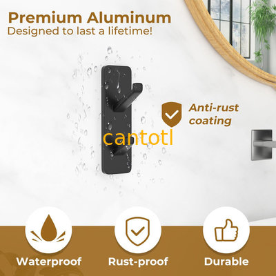 Anti-rust Coating Durable Premium Aluminum Wall Hangers Hooks