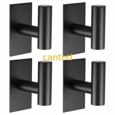 Heavy Duty Wall Towel Hooks Stainless Steel Door Hooks for Kitchen and Bathroom