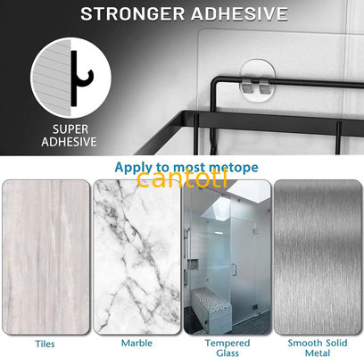 4PK Drain Quickly Rust Resistant Corner Shelf Shower Caddy for Kitchen and Bathroom