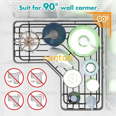 5-Pack Wall Mounted Adhesive Shower Organizer with Soap Holder and Toothbrush