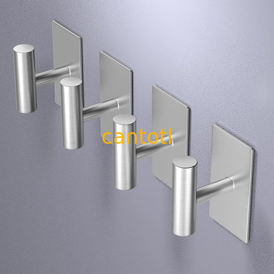 Stainless Steel Wall Towel Hooks Door Hooks for Kitchen and Bathroom