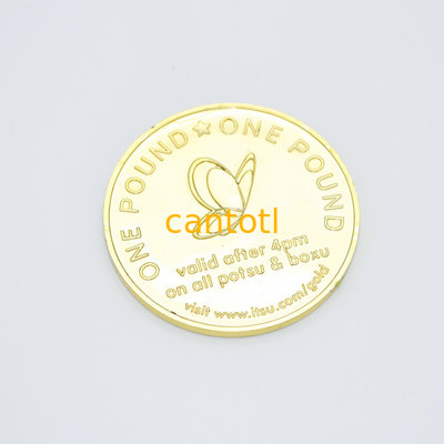 Logo Custom Color Printed Plastic Game Coins Tokens Plastic Trolly Coins