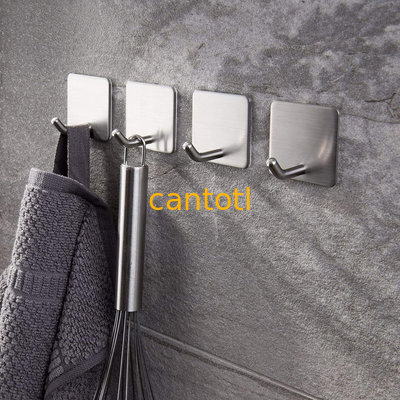 Adhesive Hooks Office Hooks Hanging Keys for Kitchen Stick on Wall