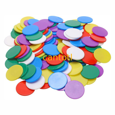 Small Plastic Learning Counters Disks Chip Counting Discs Markers Poker Chips Game Tokens for Math Practice