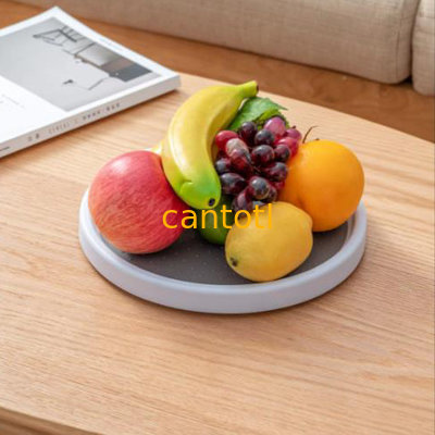Simple Non-slip Rotating Storage Tray Turntable Lazy Susans Rotating Rack for Bathroom, Kitchen and Living Room
