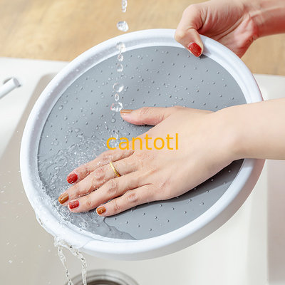 Simple Non-slip Rotating Storage Tray Turntable Lazy Susans Rotating Rack for Bathroom, Kitchen and Living Room