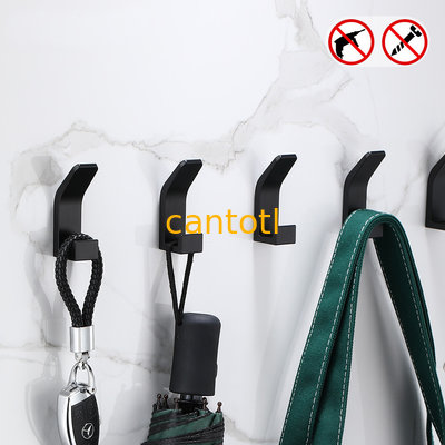 Kitchen Robe Bathroom Self-Adhesive Coat Towel Hooks Wall Hangers Hooks Anti-Skid Heavy-duty Hanging Hooks