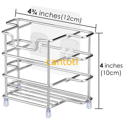 Customized Rustproof Unique Toothbrush Holder for Bathroom, Kitchen and Living Room