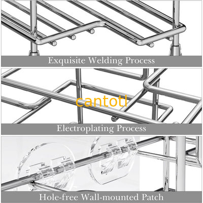 Customized Rustproof Unique Toothbrush Holder for Bathroom, Kitchen and Living Room