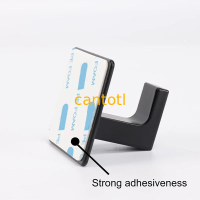 No Drilling Waterproof Moisture-proof Self-adhesive Clothes Hooks Adhesive Towel Hooks