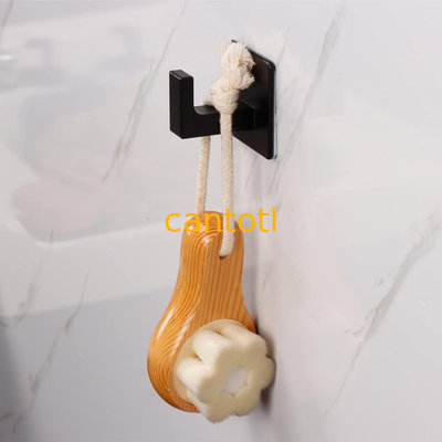 No Drilling Waterproof Moisture-proof Self-adhesive Clothes Hooks Adhesive Towel Hooks