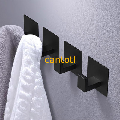 No Drilling Waterproof Moisture-proof Self-adhesive Clothes Hooks Adhesive Towel Hooks