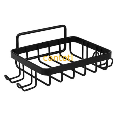 Wall Mounted Draining Soap Razor Saver Shower Wall Soap Dish Holder for Bathroom Tile