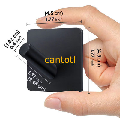 Non-Punching Heavy Duty Stainless Steel Sticky Hangers Wall Hooks Adhesive Hooks