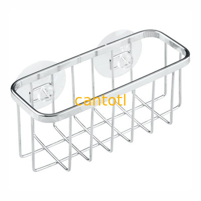 Rust-resistant Sturdy Kitchen Sink Caddy Sponge Holder for Sponges, Scrubbers and Soap