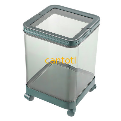 Rectangle Stackable Fliptop Airtight Kitchen Container Grain Storage Box Rice Container