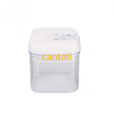 Factory Price Customized 1000Ml Square Type Airtight Plastic Dry Food Container