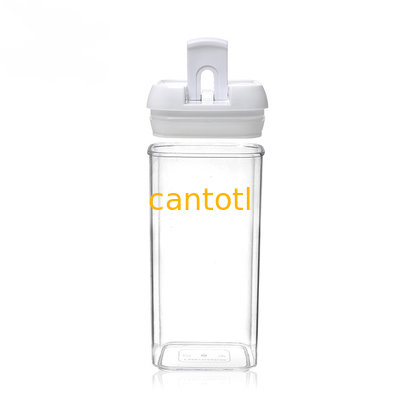 1.2L Rectangle Type Plastic Transparent Cover Vacuum Food Storage Containers