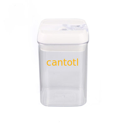 Customized Space-Saving 0.8L Airtight Plastic Dry Food Storage Container for Kitchen Use